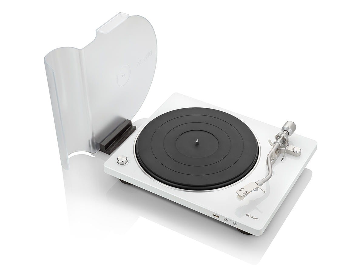 Gramofon automatyczny Denon DP-450USB - biały - LBX Systemy Audio