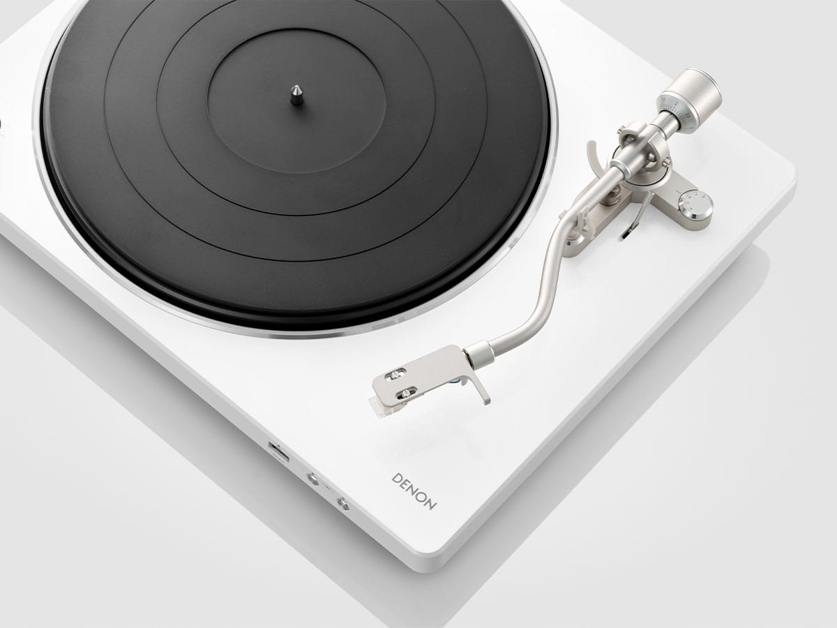 Gramofon automatyczny Denon DP-450USB - biały - LBX Systemy Audio